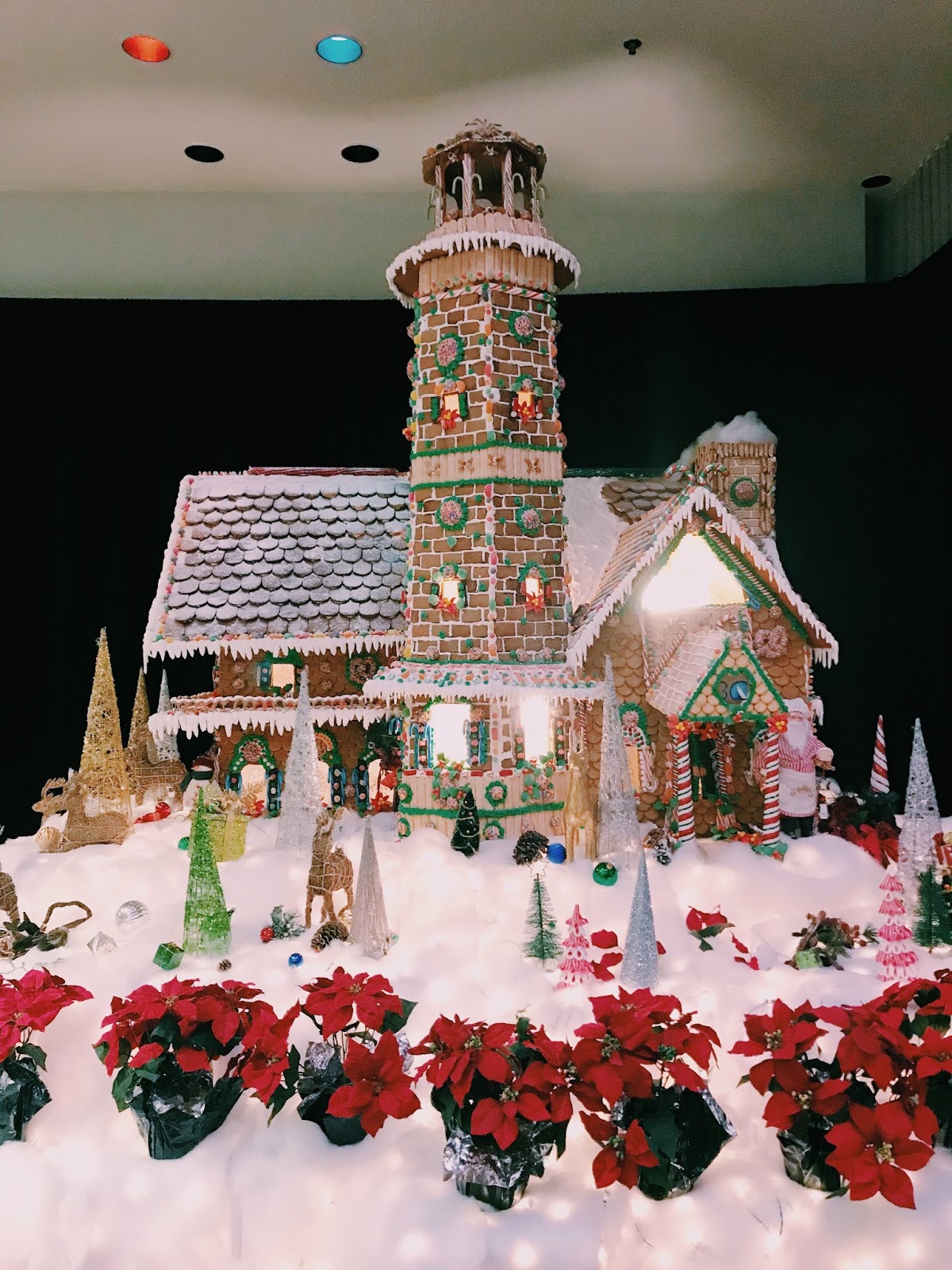 Six-Foot-Tall Gingerbread House at South Shore Harbour Resort, League City