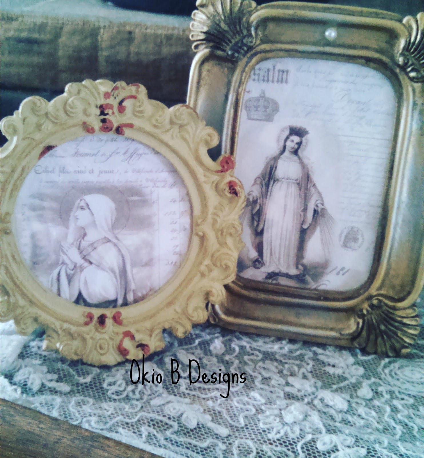 ~religious frames~ - Okio B Designs