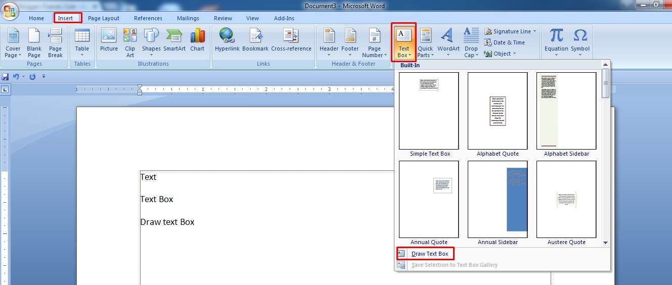 Microsoft Word 2007 এ Drawing Toolbar এর ব্যবহার | Part - 18 - Friends ...