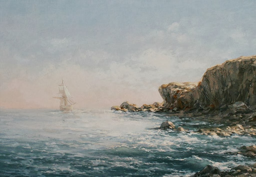 El arte es su máxima expresión : "Pintor del Mar", Paisajes Marinos, Mikhail Ivanenko, Rusia.