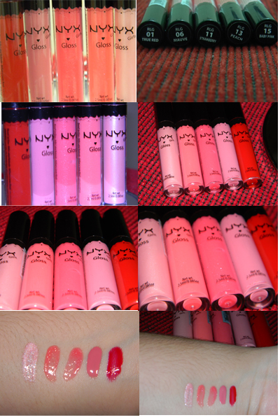 meu batom rosa: Testando: NYX Girls Round Lip Gloss