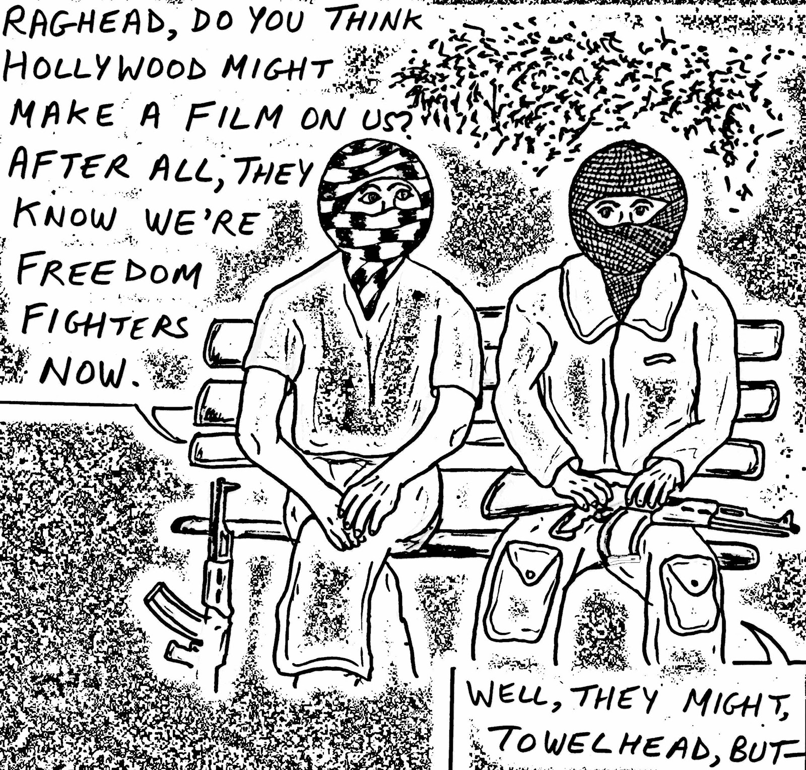 Raghead 31/8/2012 | Raghead The Fiendly Neighbourhood Terrorist