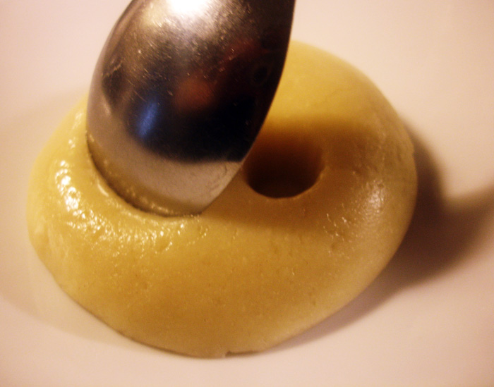 libyan food: Children's Smiley Face Asida عصيدة للاطفال