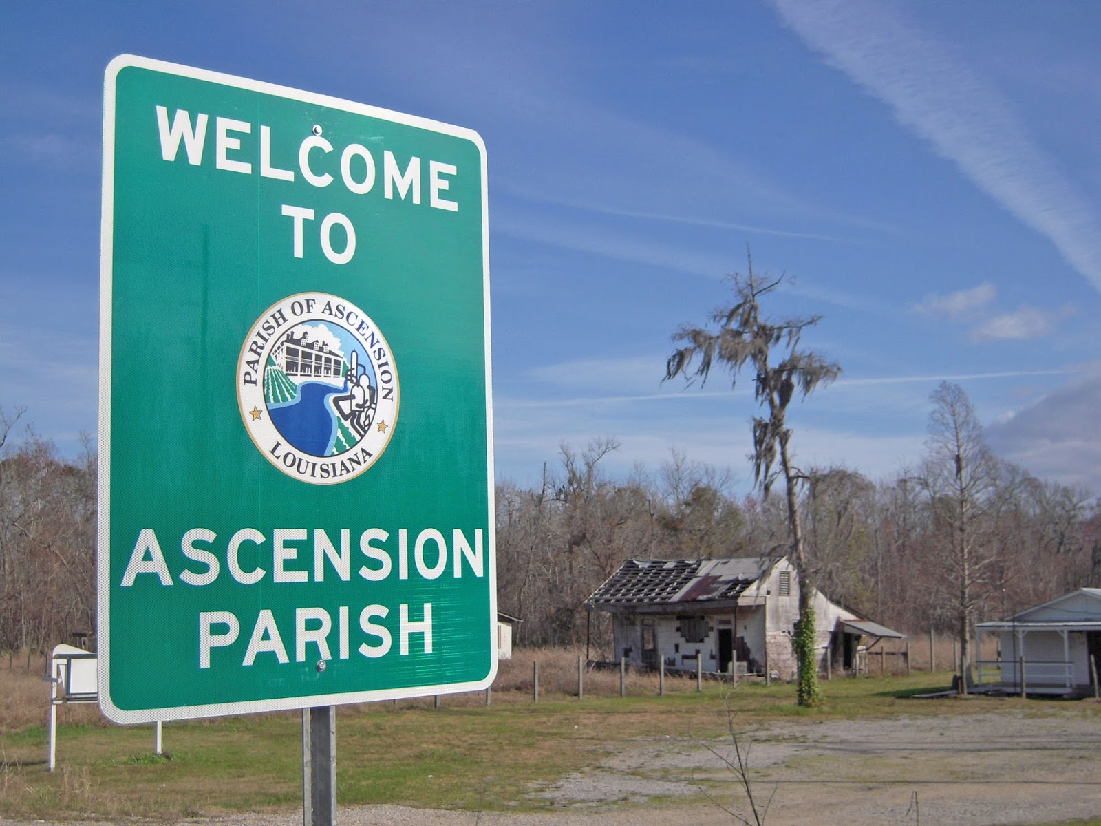 Geographically Yours Welcome: Ascension Parish, Louisiana