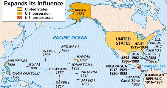 American History II : Imperialism MAP