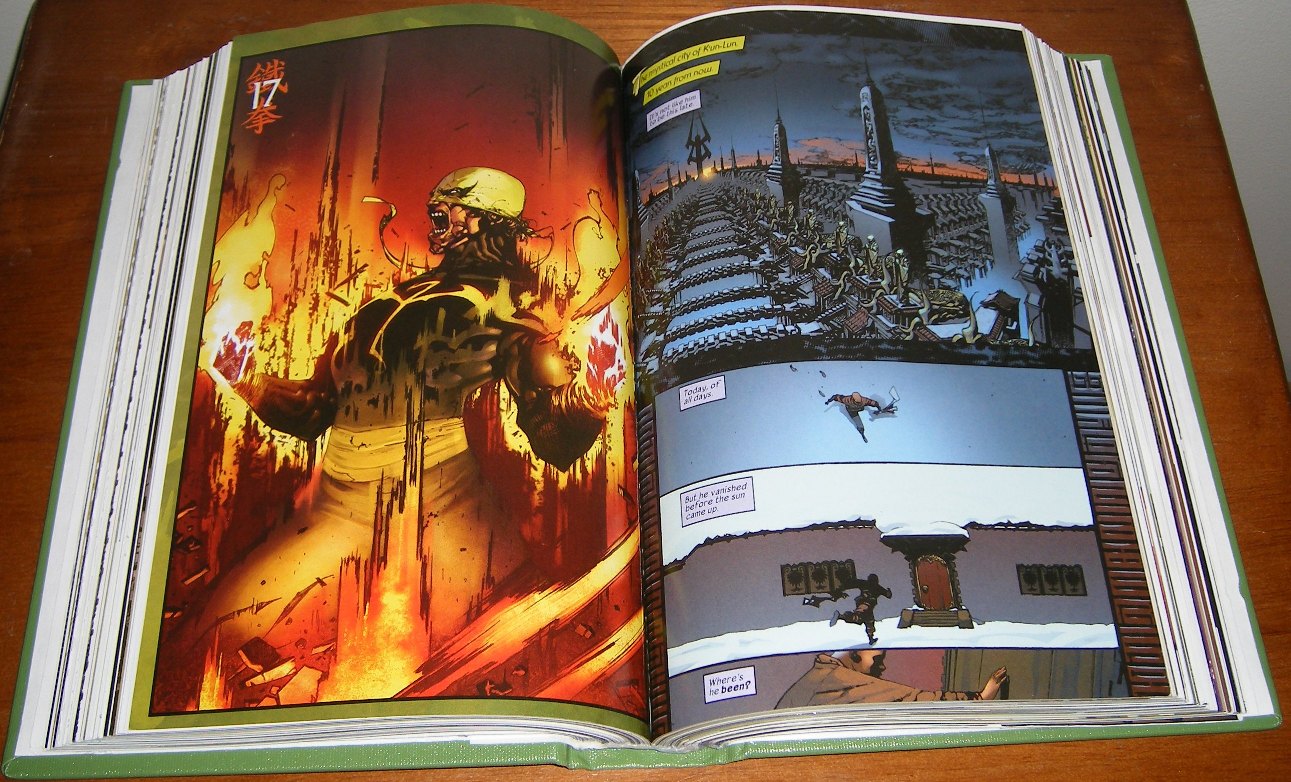 Comic book binding...