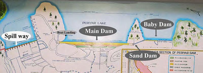 Mullaperiyar Dam Dispute: Views of Mullaperiyar Dam and Reservoir