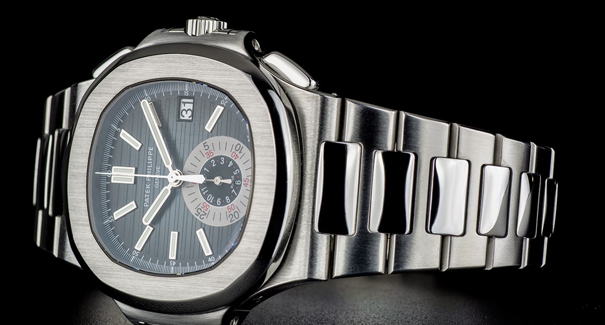 Swiss Design Watches: Jason Statham with Patek Philippe Nautilus 5980