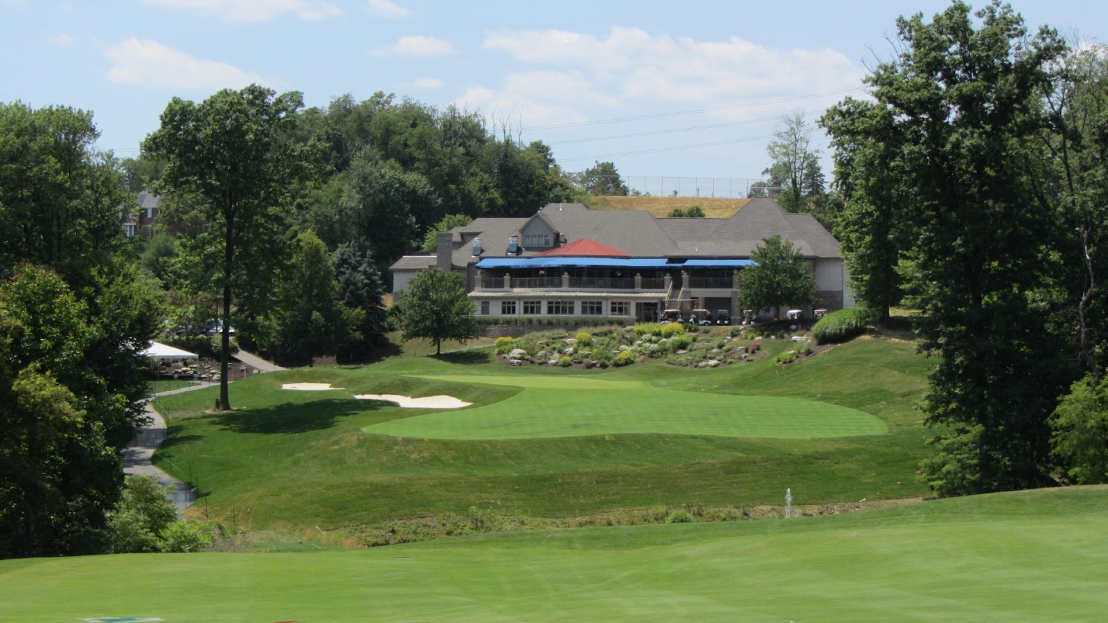 Diamond Run Golf Course Maintenance: 18 Approach