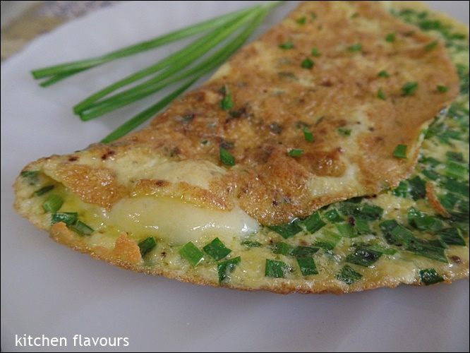 kitchen flavours: Fresh Herb Omelet