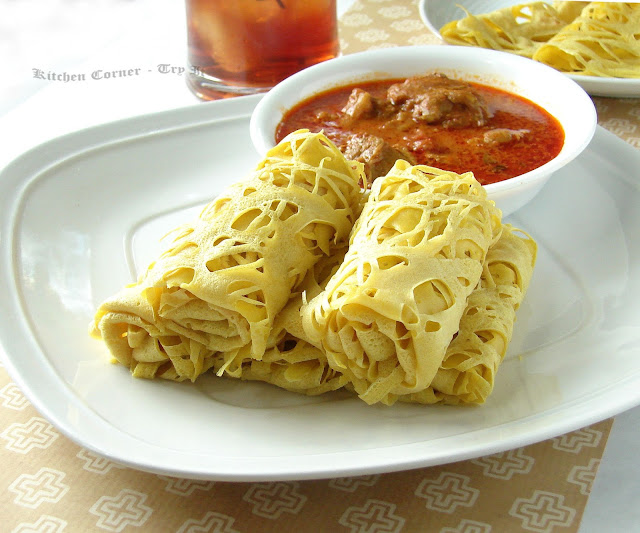 Roti Jala- Malaysian Net/ Lace Crepes