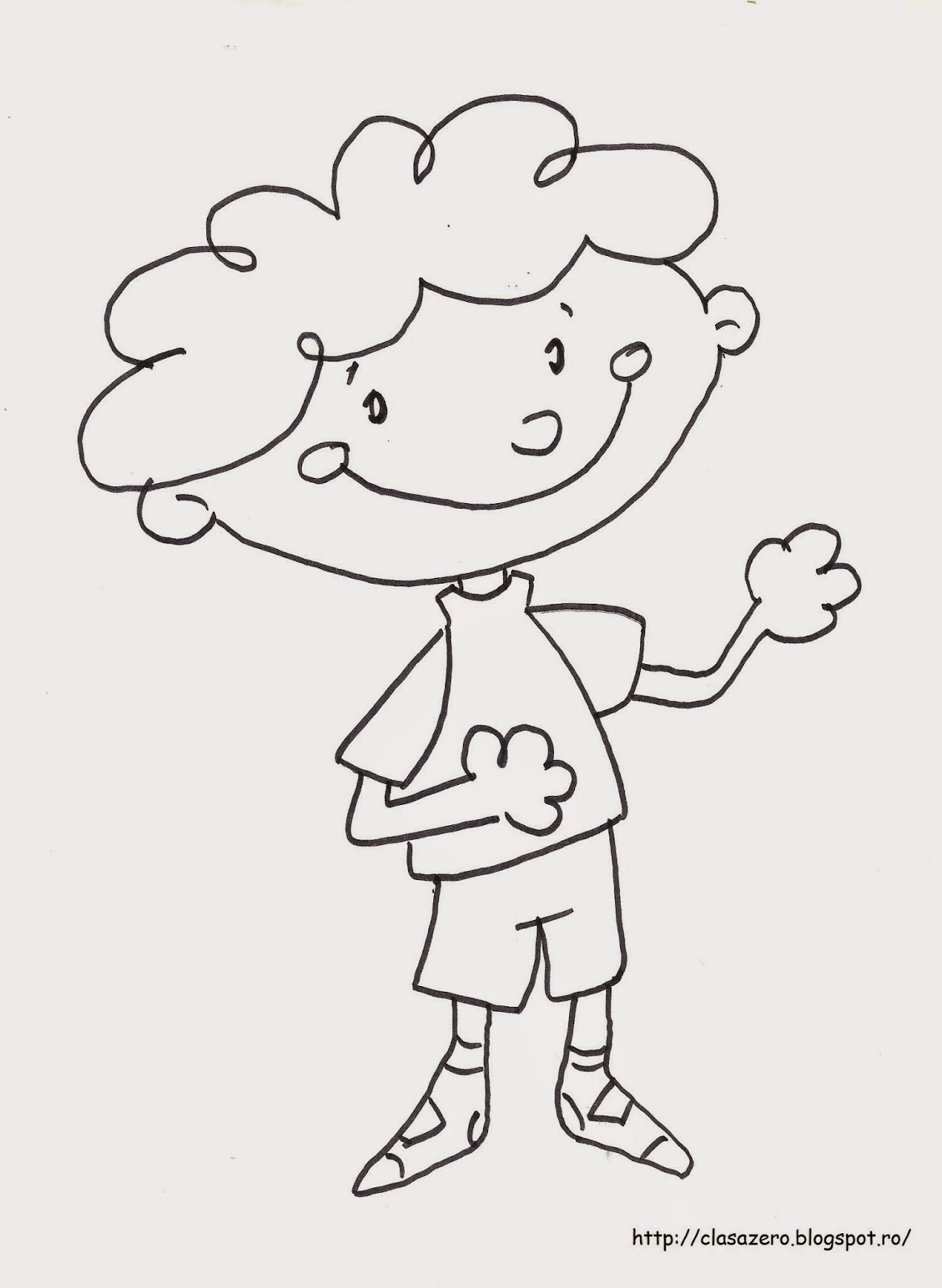 Clasa pregatitoare: Pagini de colorat