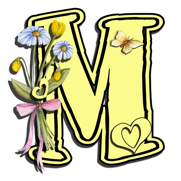 Capital Letter M - Spring