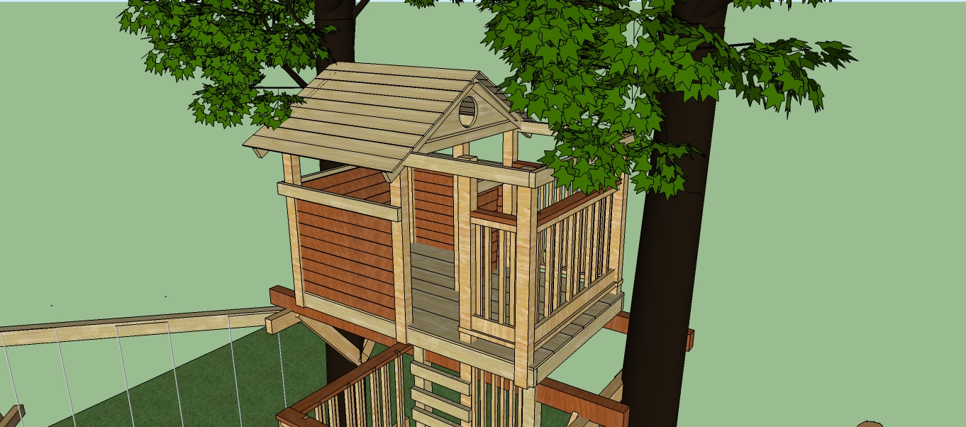 Natural State Treehouses Inc.: Two-Level Treehouse