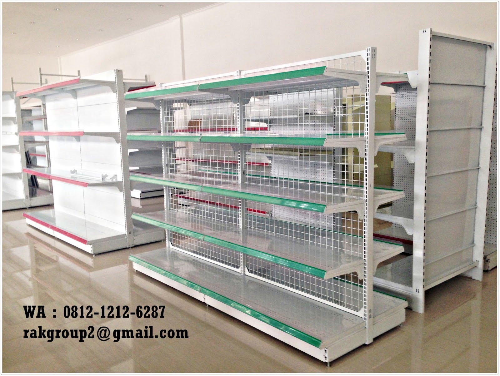 Rak Supermarket Kapasitas 80 kg/level Rp 950.000 Kualitas? OKE ~ RAK ...