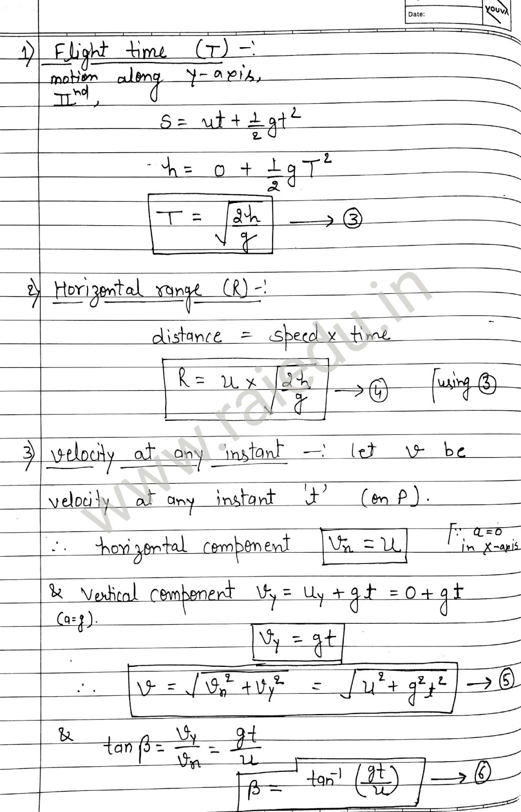 Horizontal Projection
