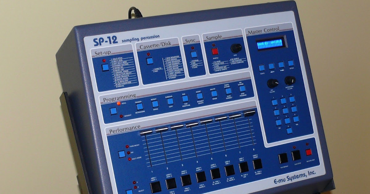 MATRIXSYNTH: E-mu SP-12 Turbo - Serviced and Restored with New Display