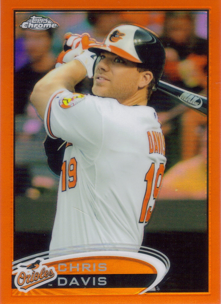 foul bunt: COMC Chris Davis Pickups