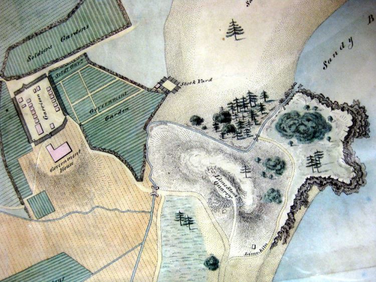 Family Connections: Maps of early settlement on Norfolk Island