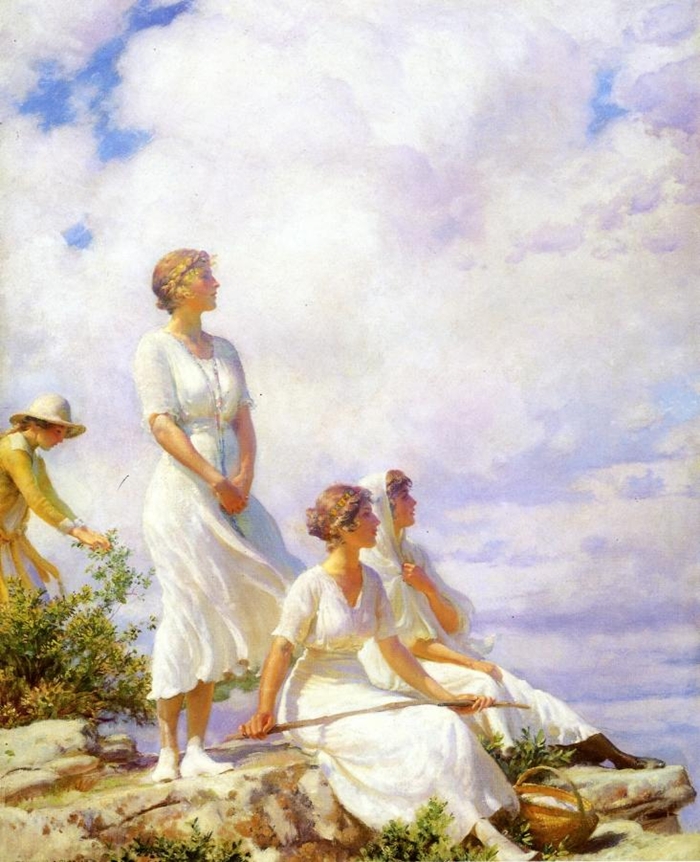 Charles Courtney Curran ~ Impressionist painter | Tutt'Art@ | Pittura ...