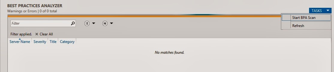التعرف على برنامج Best Practice Analyzer في نظام Windows Server 2012