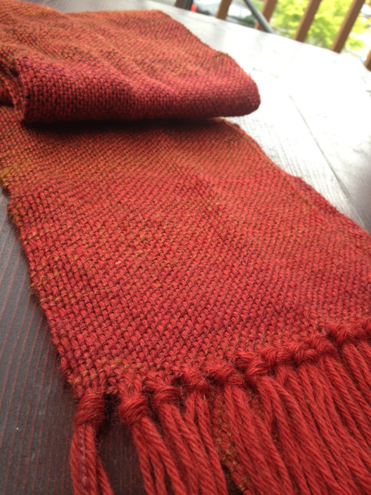 Lindentree Fiber Arts: Weaving on the Allen loom