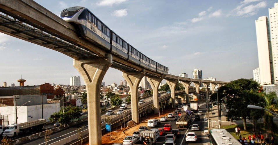 Governo 'apresenta' monotrilho, mas sem data de entrega ~ Diário da CPTM
