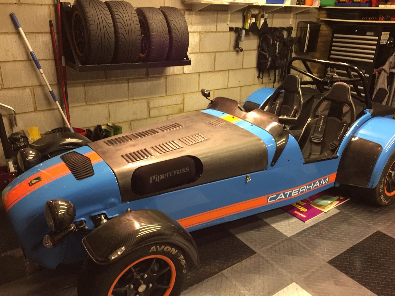2019 Caterham 270R Racing Blog: Carbon Fibre Bonnet