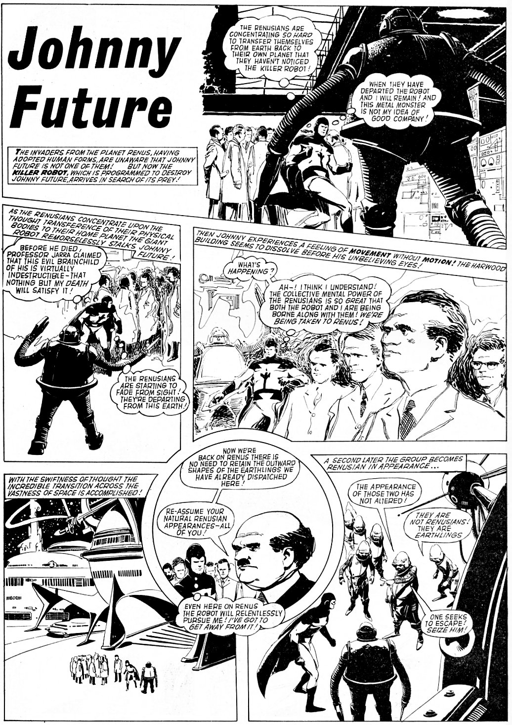 CRIVENS! COMICS & STUFF!: PART SIX OF JOHNNY FUTURE AND THE KILLER ROBOT...