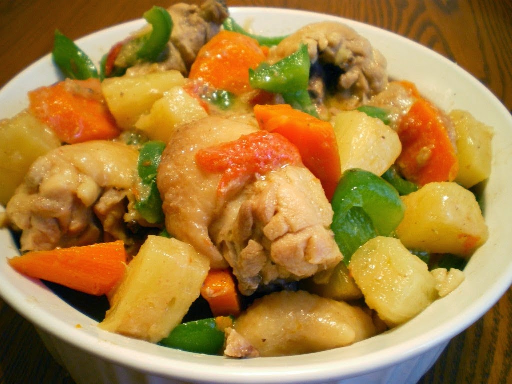 Manok na may Pinya ~ Native Free Filipino Food Recipes