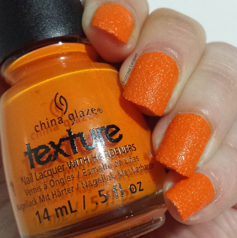 China Glaze - Unrefined and Toe-Tally Textured - Lustrous Lacquer