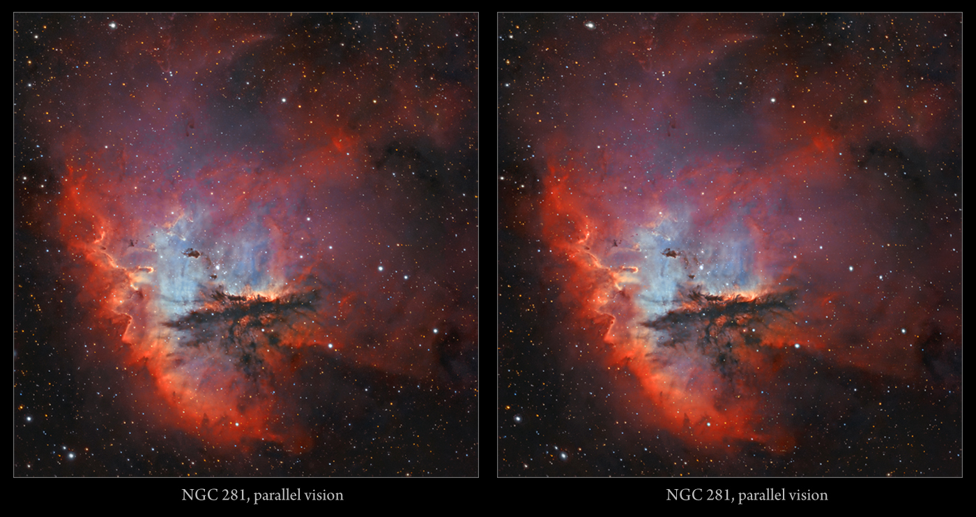 Astro Anarchy: NGC 281, the Pac-Man Nebula, as an experimental 3D ...