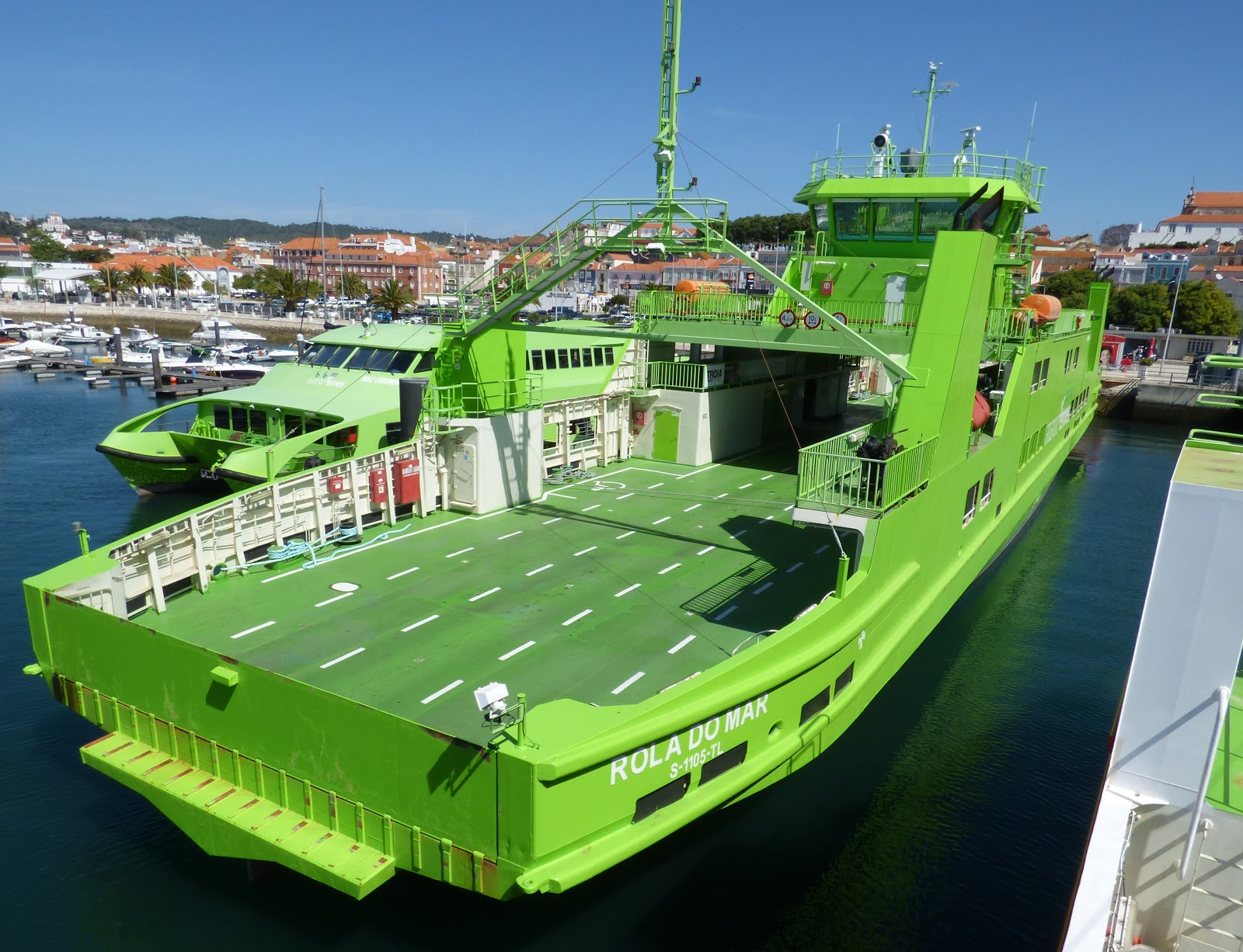 Viajar e descobrir: Portugal - Setúbal - Ferry "Rola do Mar"