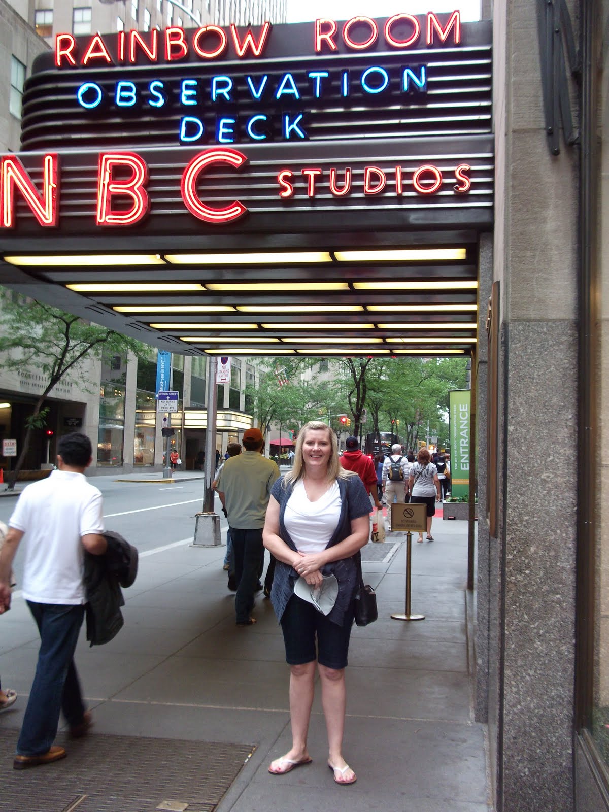 Terri "Sees" the World: Rockefeller Center, NBC Studios, Bloomingdale's ...