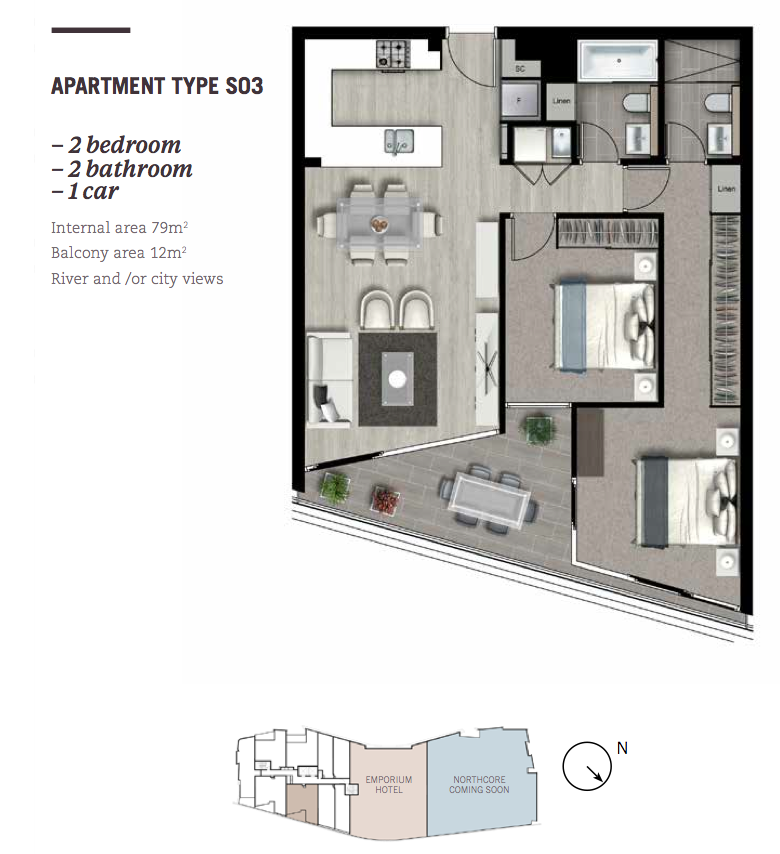 Brisbane Apartment: SouthPoint