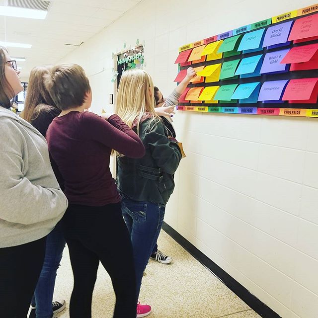 LGBTQ Awareness Bulletin Board