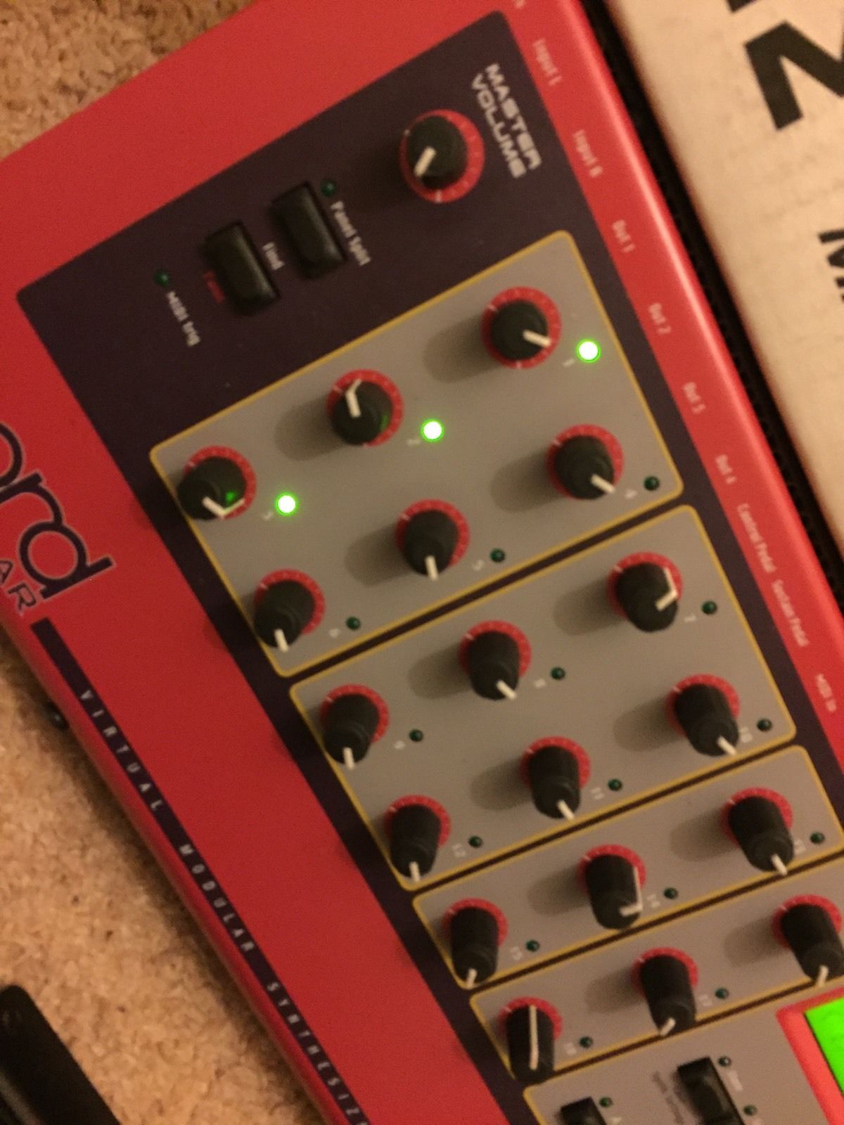 MATRIXSYNTH: Clavia Nord Modular G1 Rack Synth V3.03 with Original Box