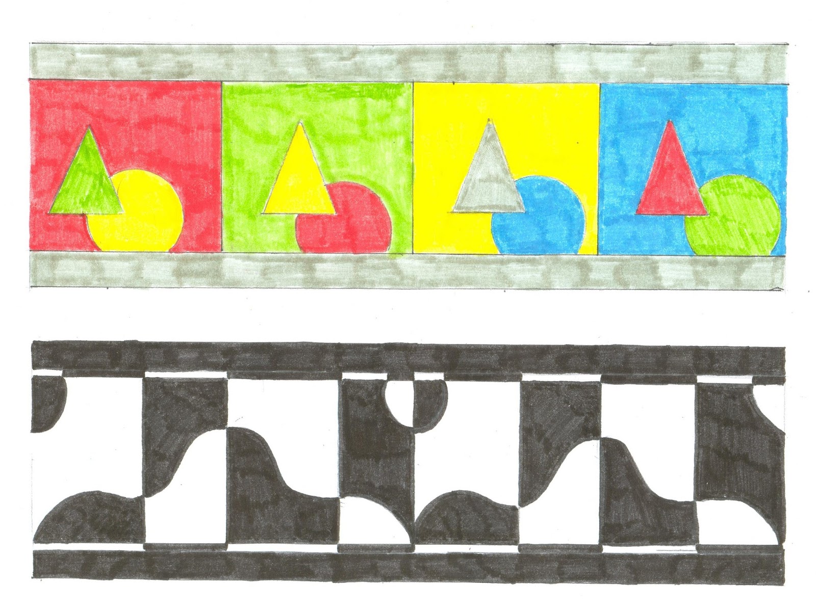 EL DOMINIO DEL DIBUJO: Ritmos decorativos. 4º de ESO 4º ESO