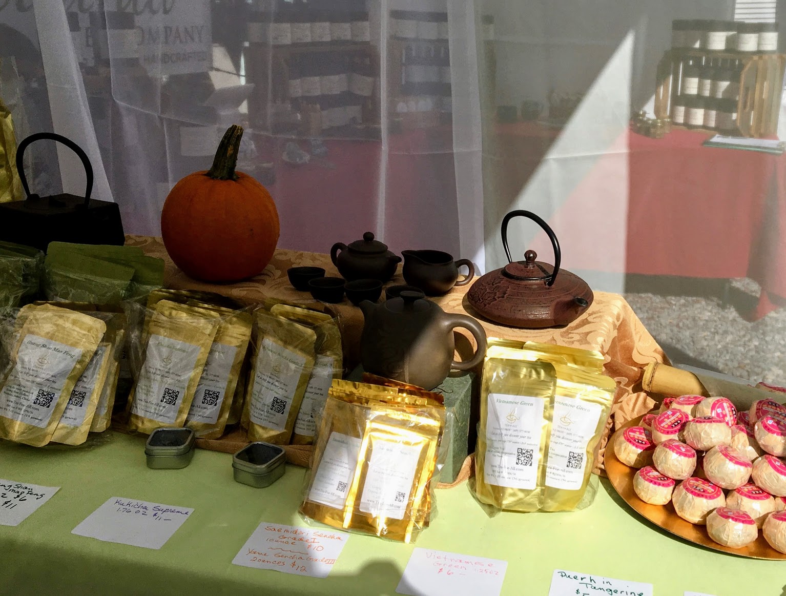 Rosemary's Sampler: PA Tea Festival - Vendors, Part 1