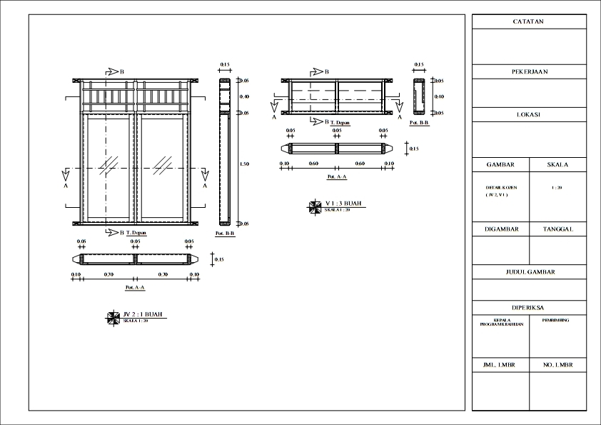 kembali lagi: Pintu, Jendela dan Ventilasi