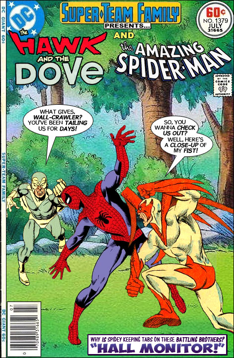 Super-Team Family: The Lost Issues!: Hawk & Dove and Spider-Man
