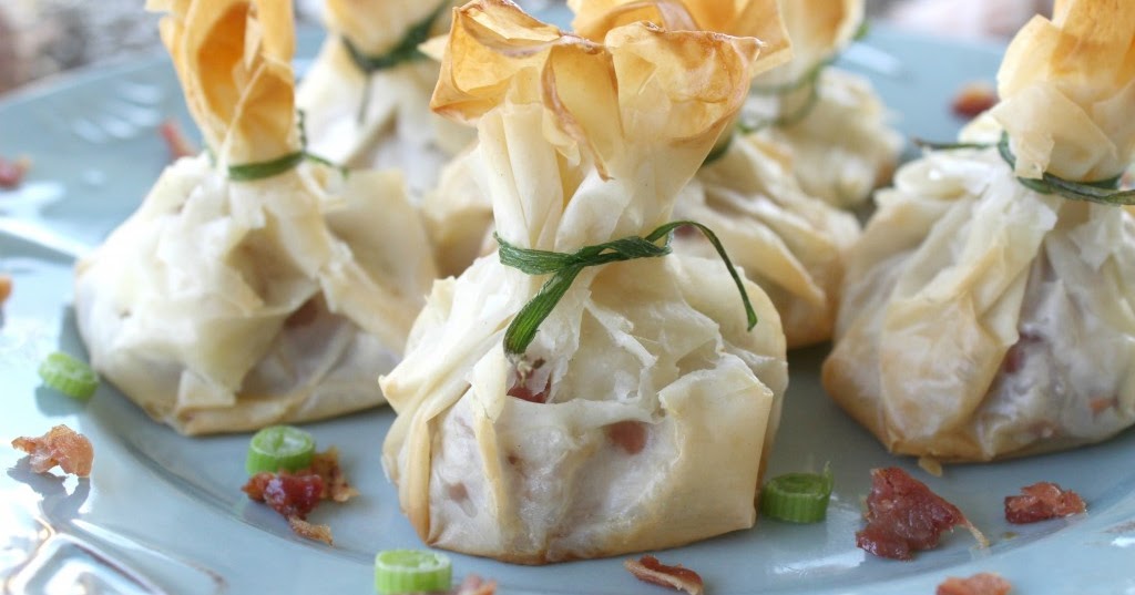 Phyllo Wrapped Shrimp Appetizer With Bacon And Cream Cheese # ...