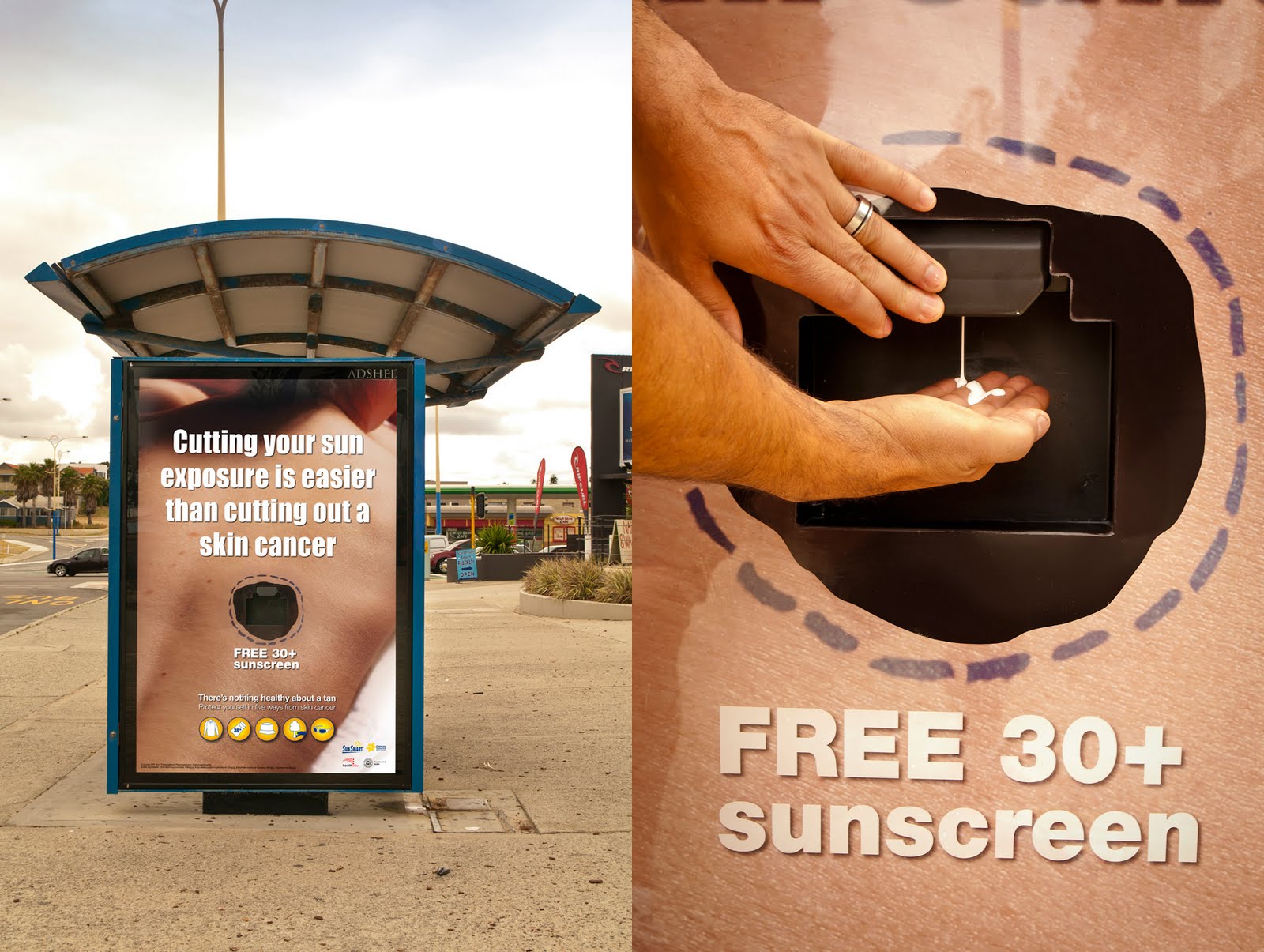 Adspiration: Cutting out skin cancer with sunblock