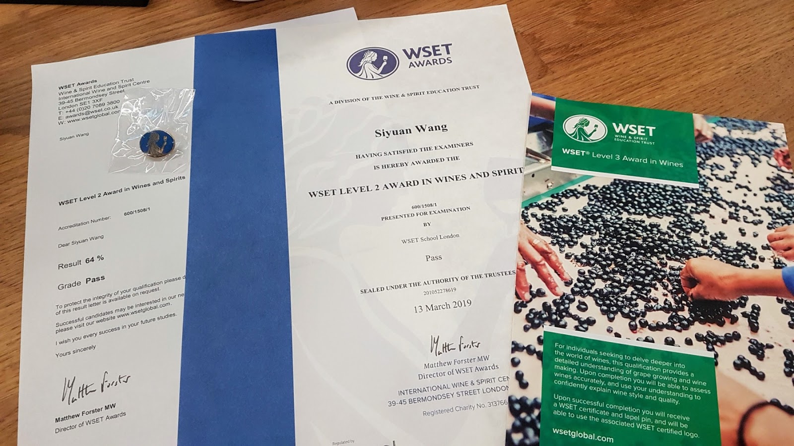 英國倫敦 WSET Level 2 葡萄酒課程，有系統的體驗與學習葡萄酒
