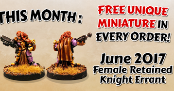 Wargame News and Terrain: The Ion Age: New Free Female Knight Errant ...