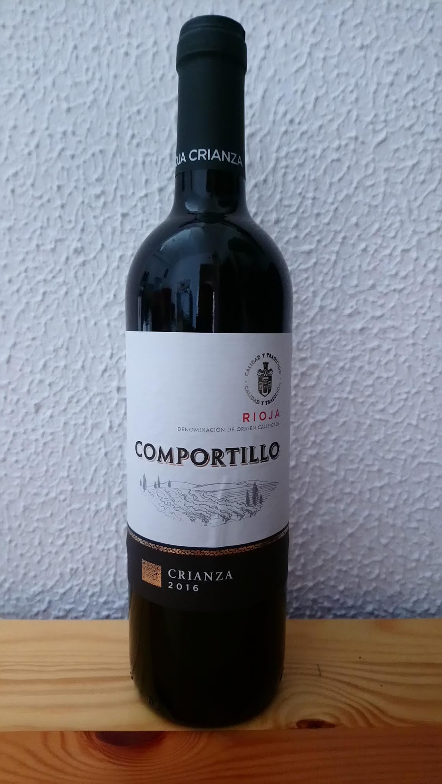 ¿Gusta tomar un vino? pasen y beban: Comportillo, DO Rioja, Crianza 2016