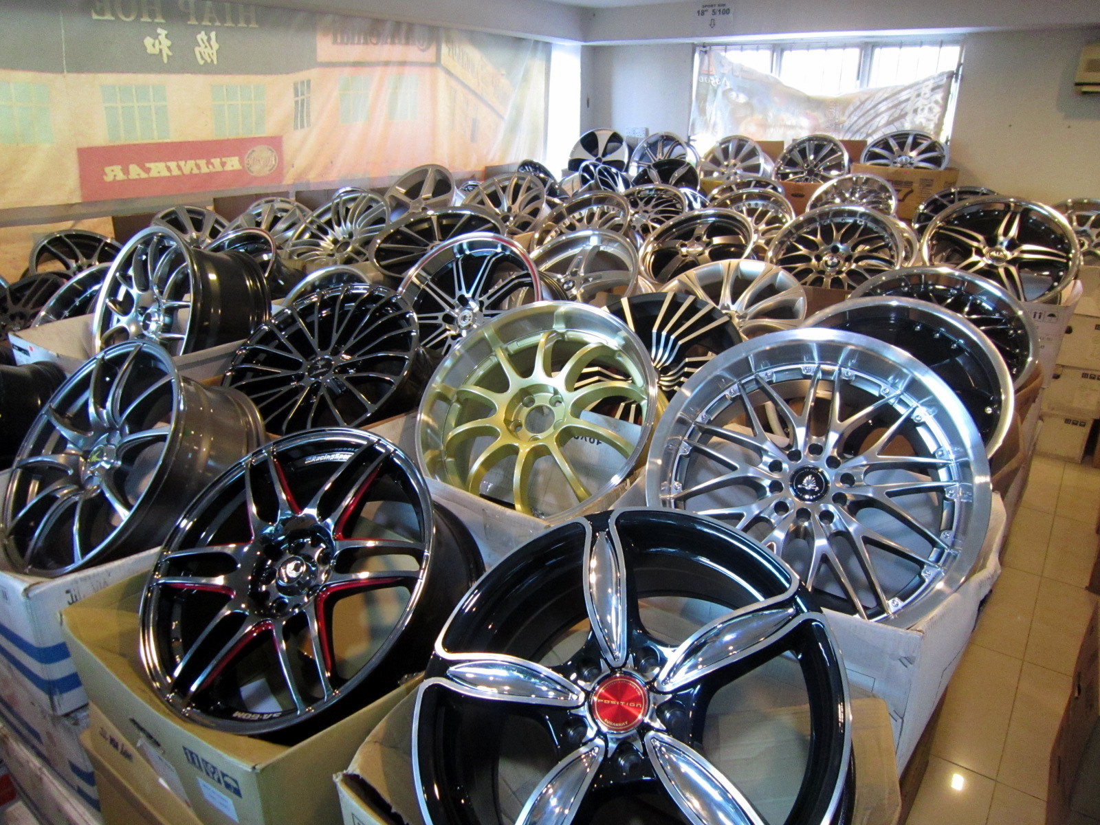 Tyre and Rims (H2O One Stop Sdn. Bhd.): Our Showroom
