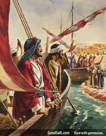 Paul back to Jerusalem