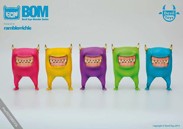 Devil Toys' BOM for #TTF2014 Taipei Toy Festival