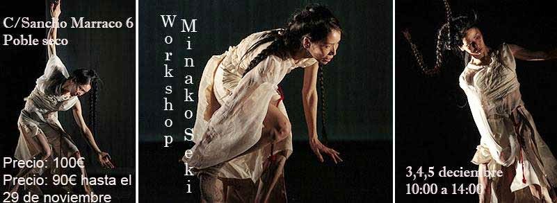 butoh, barcelona, el horizonte danza - l´horitzó dansa: Workshop en Barcelona de Minako Seki